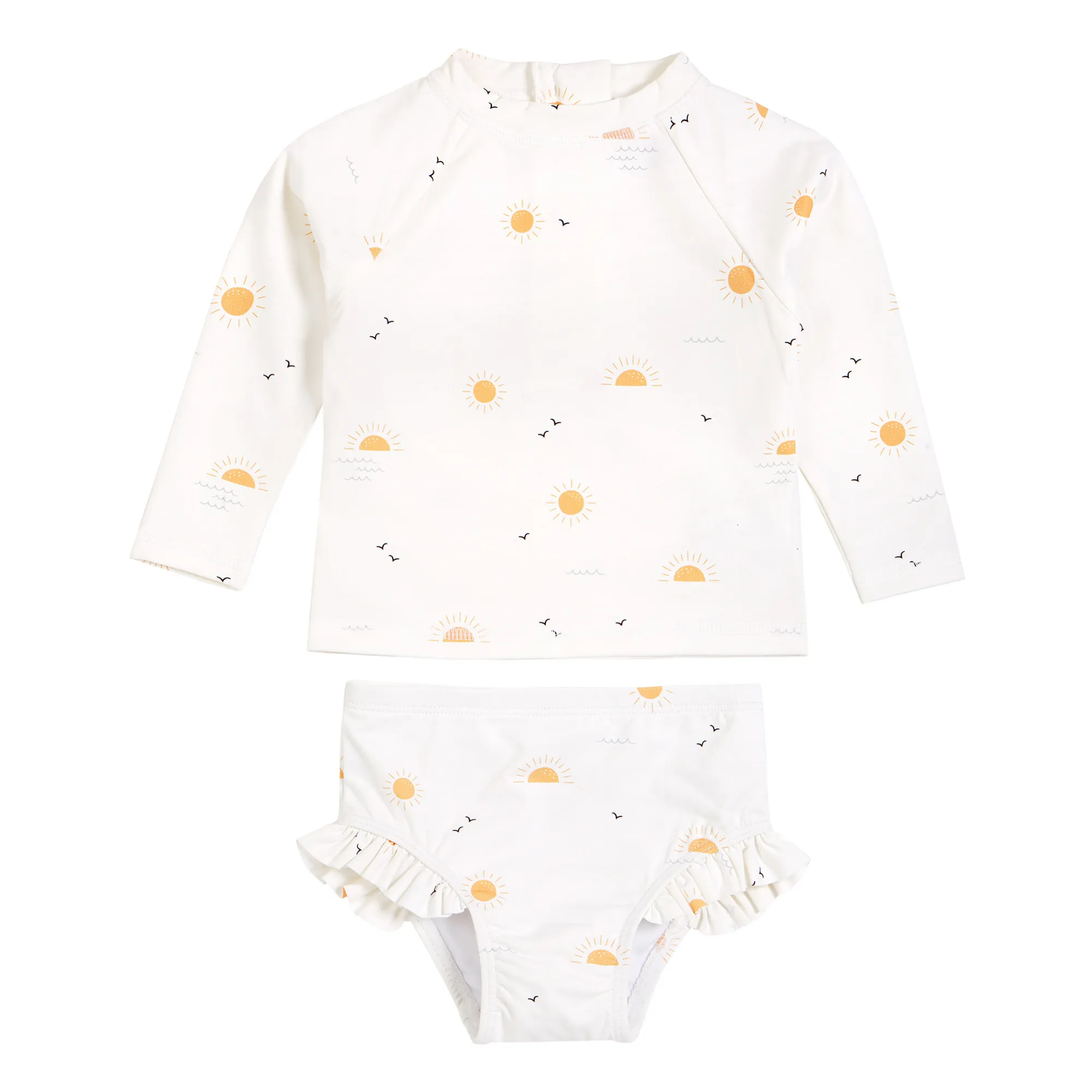 Petit Lem - Sun Bikini - White | Smallable