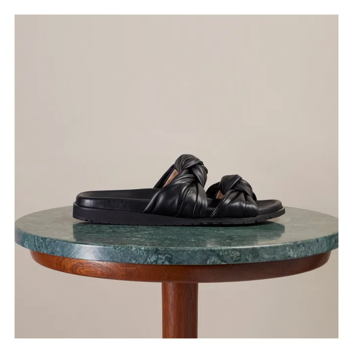 Dear Frances - Tye Sandals - Black | Smallable