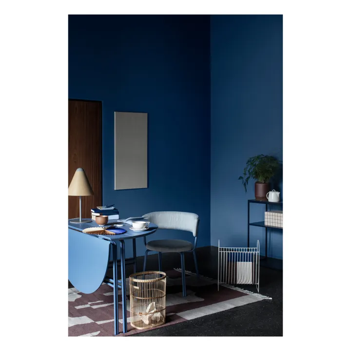 Broste Copenhagen - Denise Planter Pot with Saucer - Dark red | Smallable