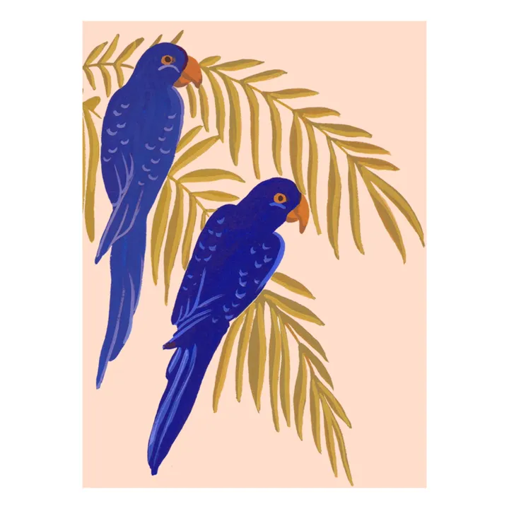 Season Paper - Parrots Wallpaper | Smallable