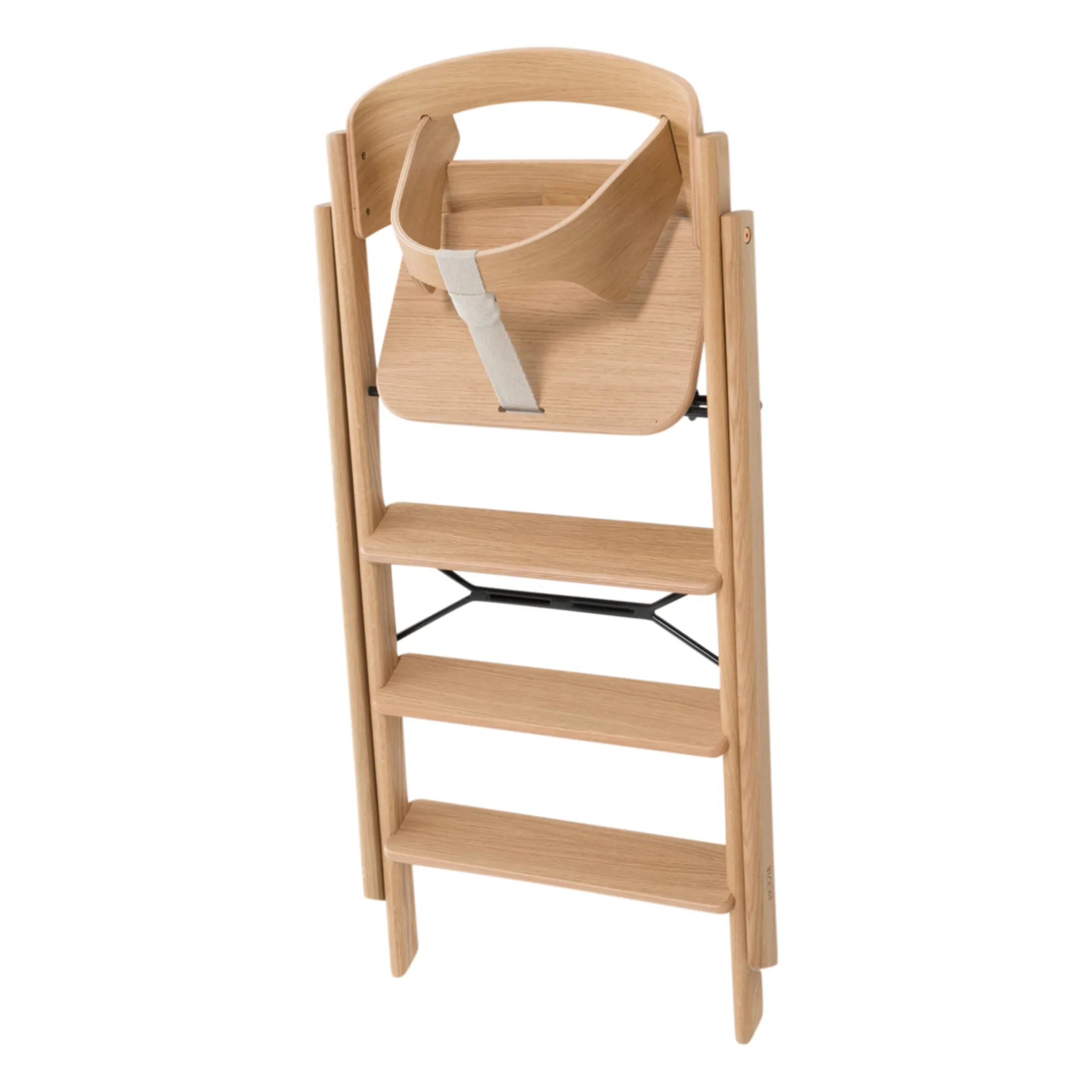 Kaos - Wall Mount for Klapp High Chair - Oak | Smallable
