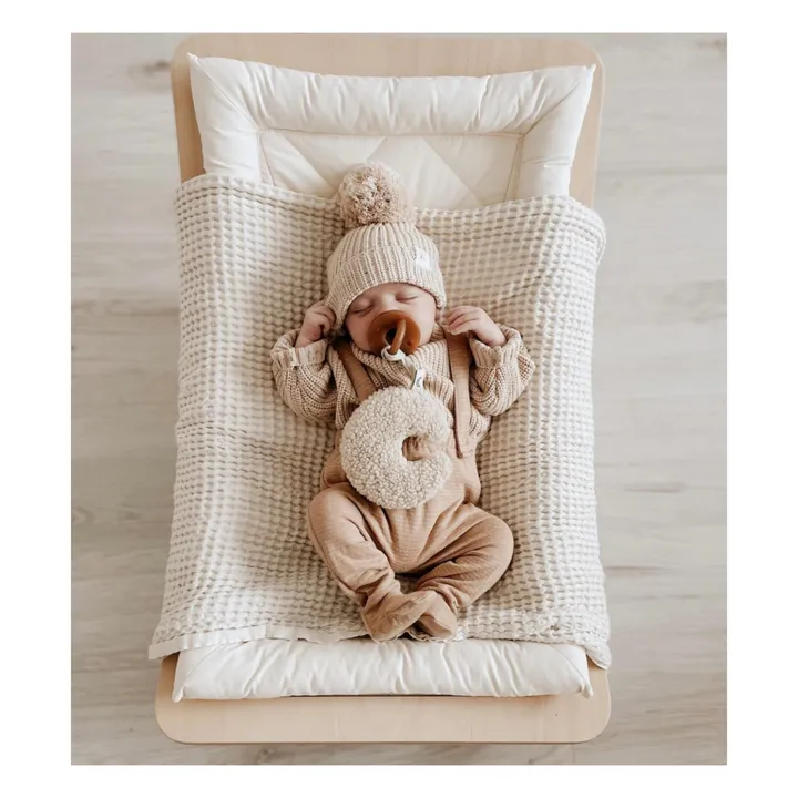 Dappermaentje - Moon Dummy Comforter - Beige | Smallable