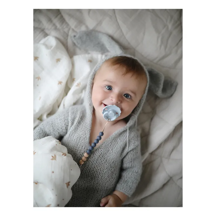 Mushie - Eva Dummy Clip - Grey | Smallable
