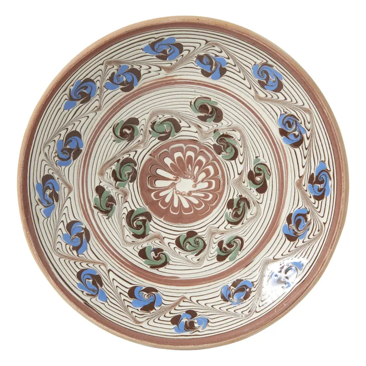 Les Petits Bohèmes - Small Flower Ceramic Plate | Smallable