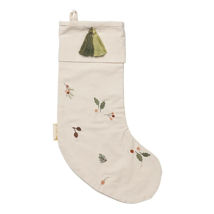 Fabelab - Yule Greens Organic Cotton Christmas Stocking | Smallable