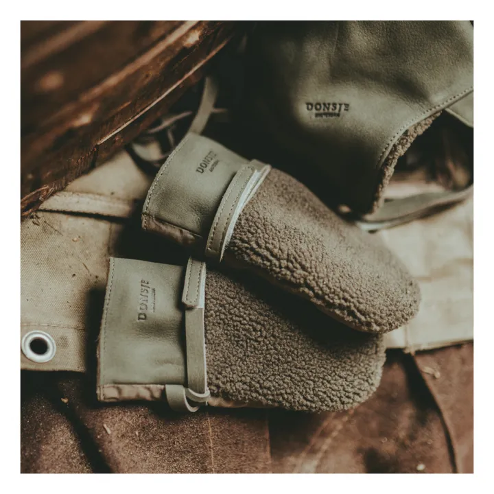 Donsje - James Mittens - Grey-green | Smallable