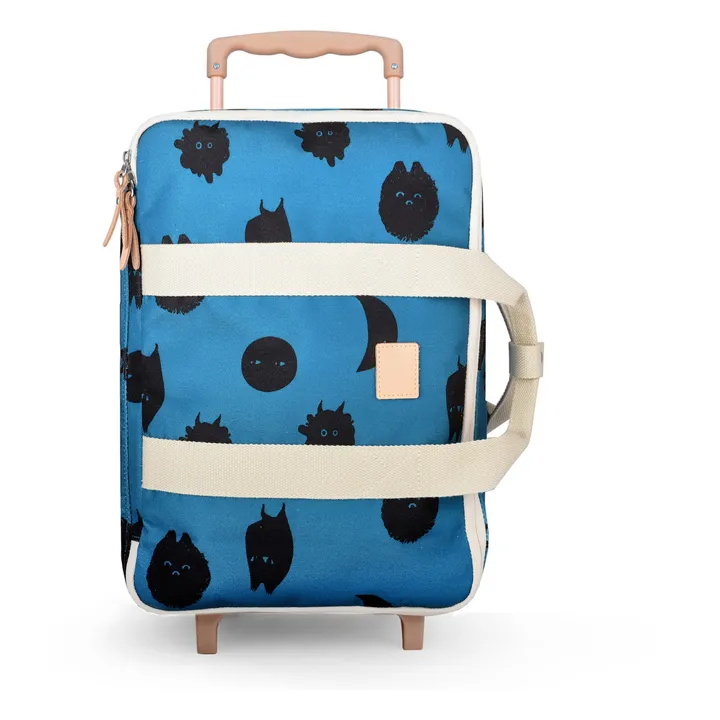 JOJO FACTORY - Monsters Suitcase - Blue | Smallable