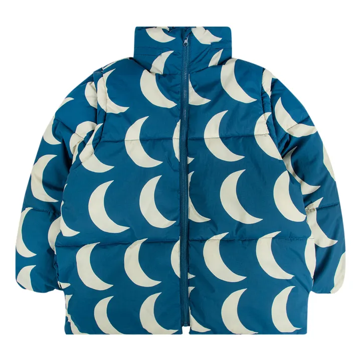 Bobo Choses - Recycled Material Moon Puffer Jacket - Blue | Smallable
