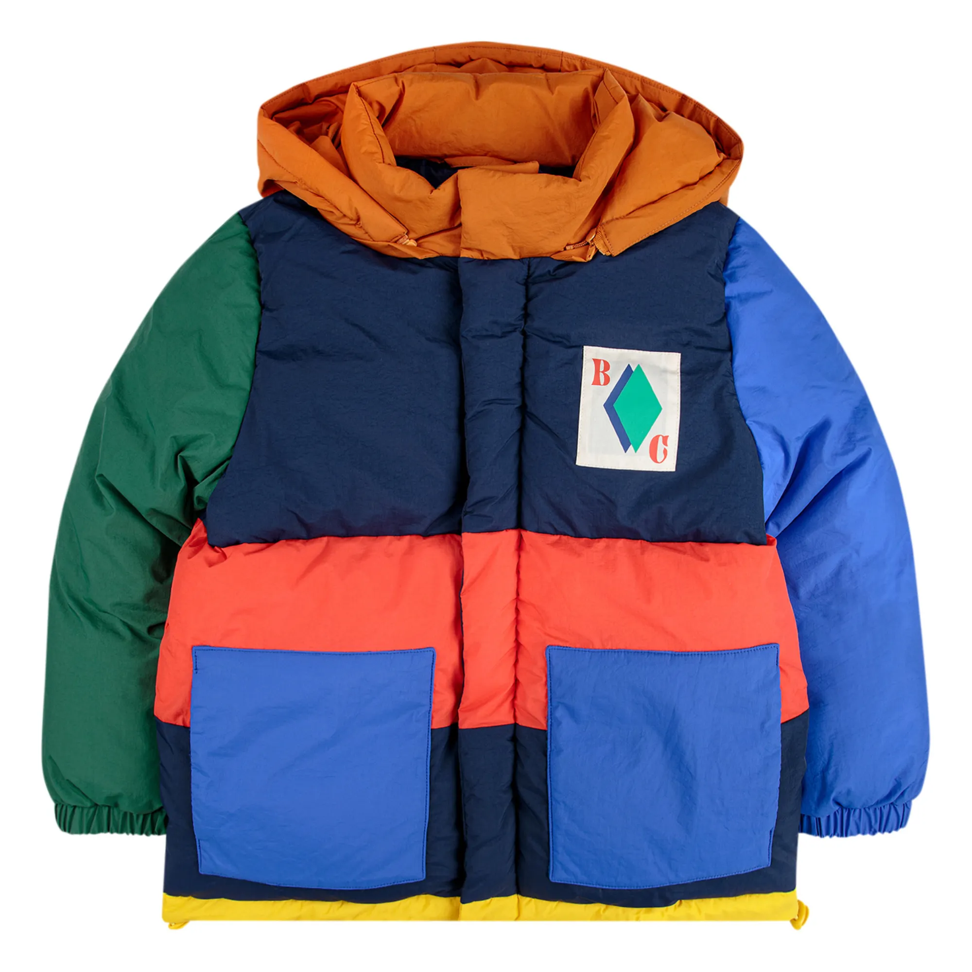 Bobo Choses - Recycled Material Puffer Jacket - Midnight blue | Smallable
