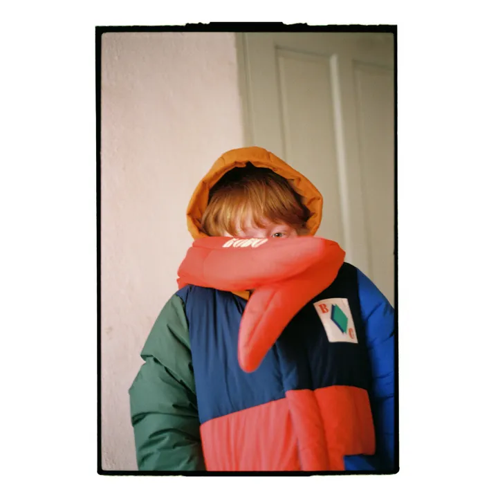 Bobo Choses - Recycled Material Puffer Jacket - Midnight blue | Smallable