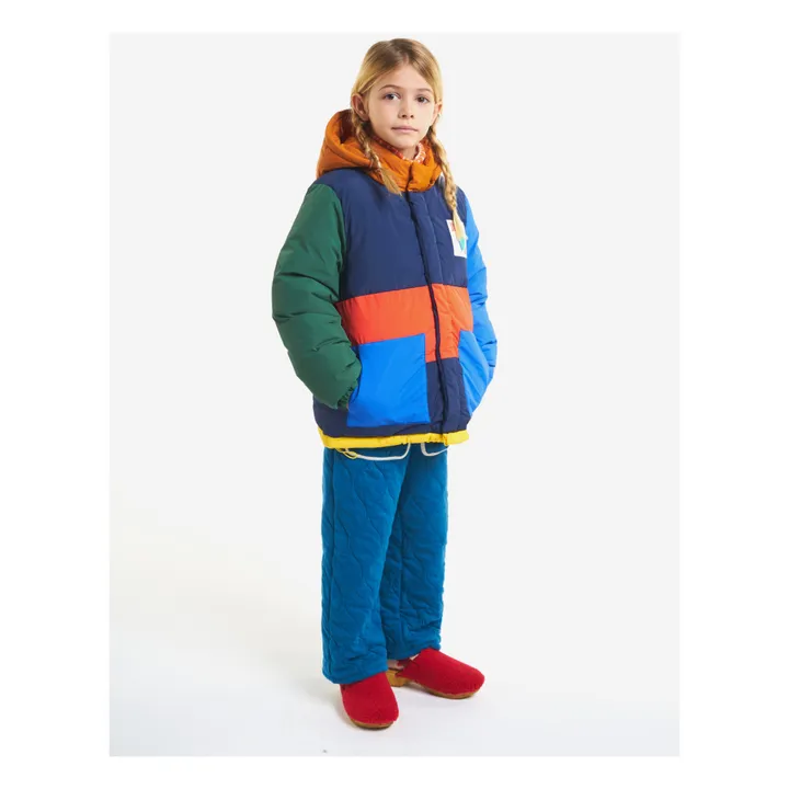 Bobo Choses - Recycled Material Puffer Jacket - Midnight blue | Smallable