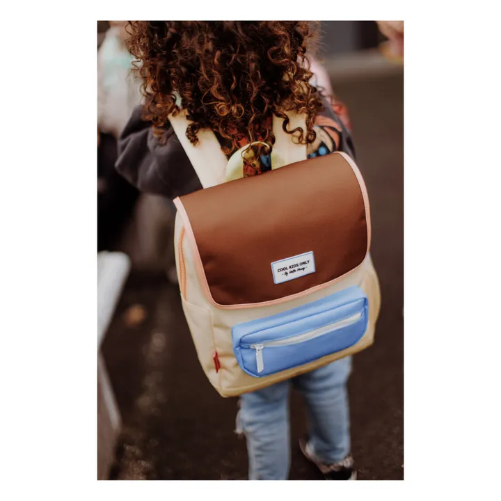 Hello Hossy - Recycled Backpack - Chocolate | Smallable