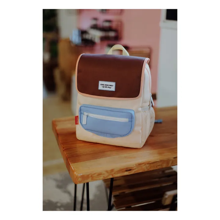 Hello Hossy - Recycled Backpack - Chocolate | Smallable