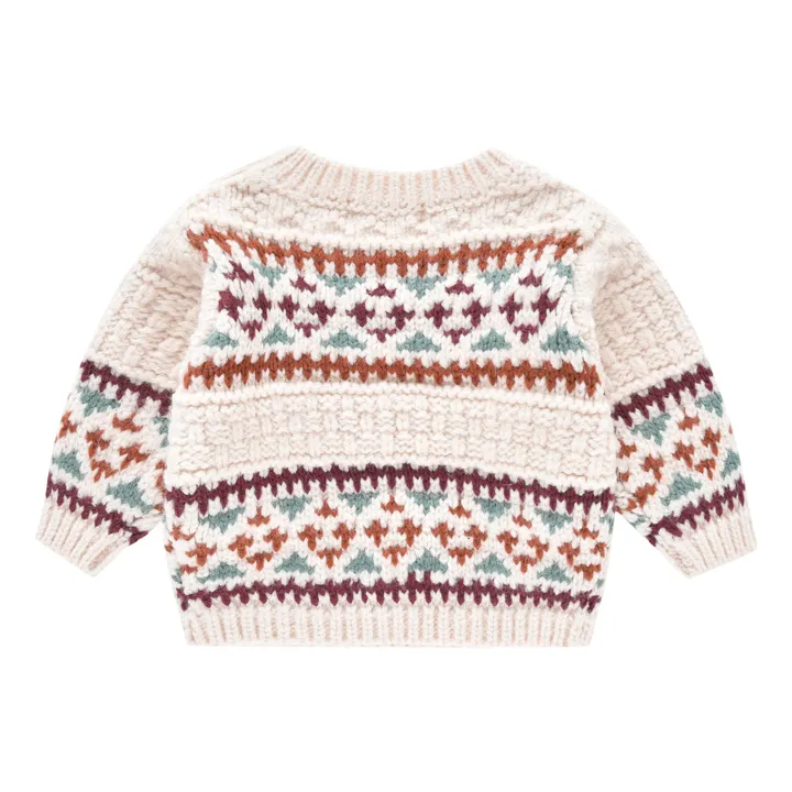 Louise Misha - Cosmo Jacquard Jumper - Ecru | Smallable