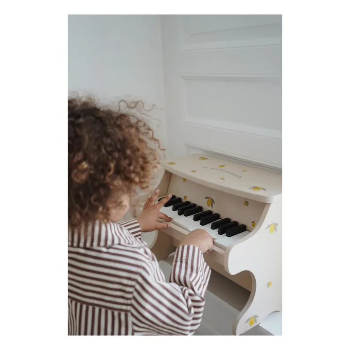 Konges Sløjd - Piano en bois Lemon - Jaune citron | Smallable