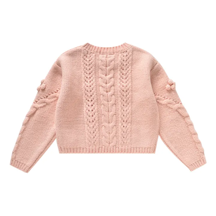 Louise Misha - Georgette Hand-Embroidered Jumper - Pink | Smallable