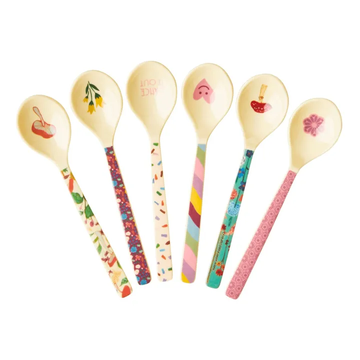 Rice - Dance Out Spoons - Set of 6 | Smallable