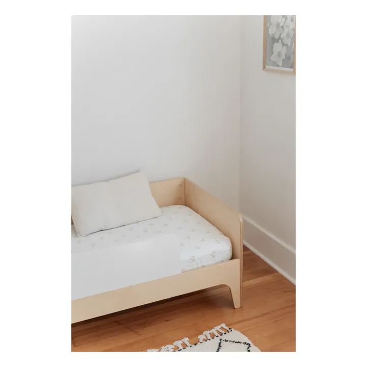 Soft Spot - Pear organic cotton fitted sheet - Pear | Smallable