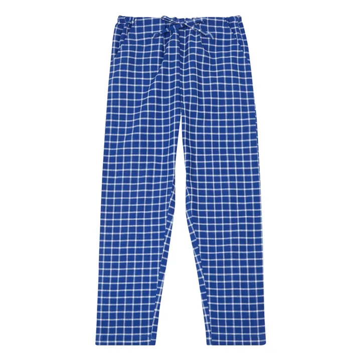 Lucas du Tertre - Checked Trousers - Blue | Smallable