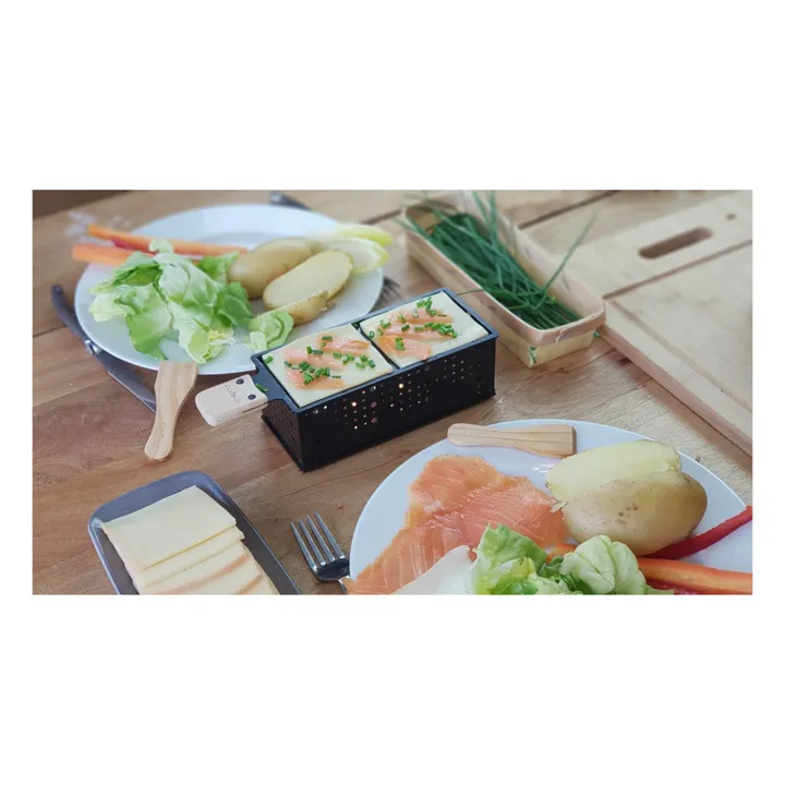 Cookut - Fondue and Raclette Kit - Black | Smallable