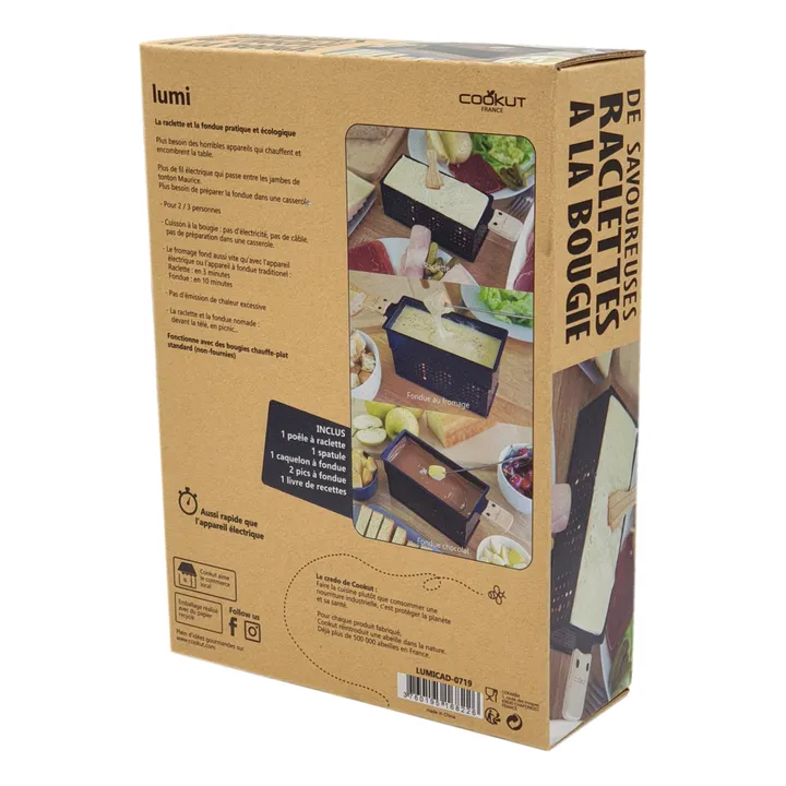 Cookut - Fondue and Raclette Kit - Black | Smallable