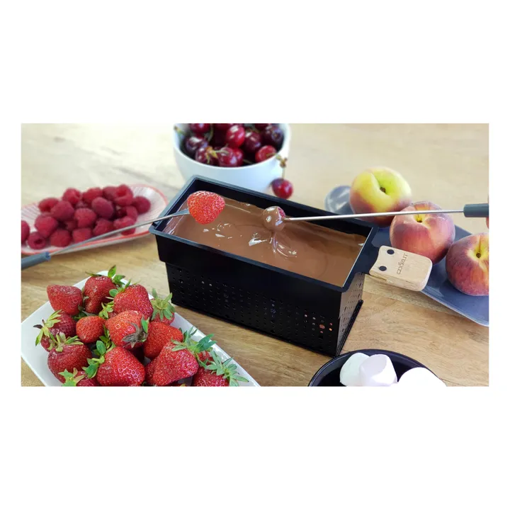 Cookut - Fondue and Raclette Kit - Black | Smallable