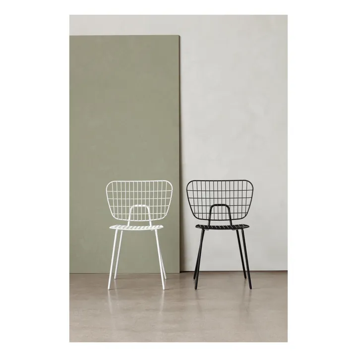 Audo Copenhagen - String Outdoor Chair - Black | Smallable