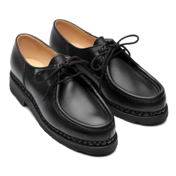 Paraboot - Michael Derby Shoes - Men’s Collection - - Black | Smallable