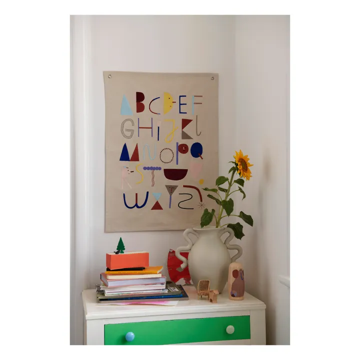 Ferm Living Kids - Decoración de pared Abecedario | Smallable