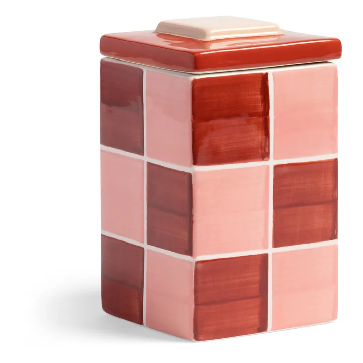 &Klevering - L Square Pot - Pink | Smallable