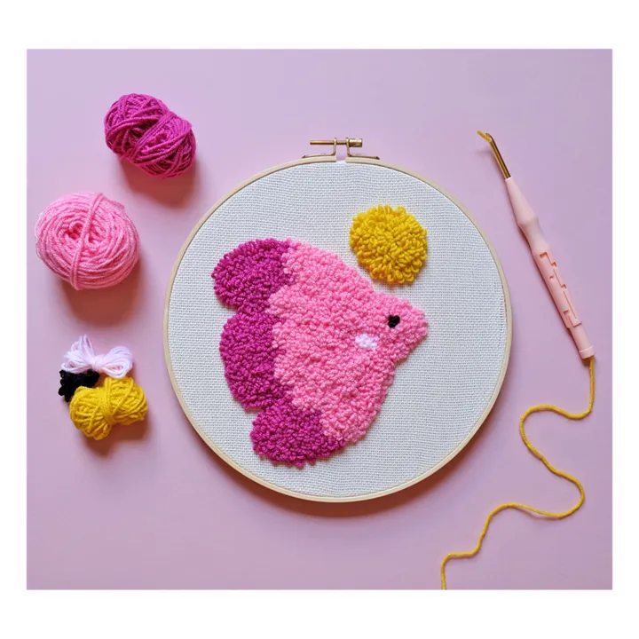 Chaumière Oiseau - Small Bird DIY Punch Needle Kit x Smallable | Smallable
