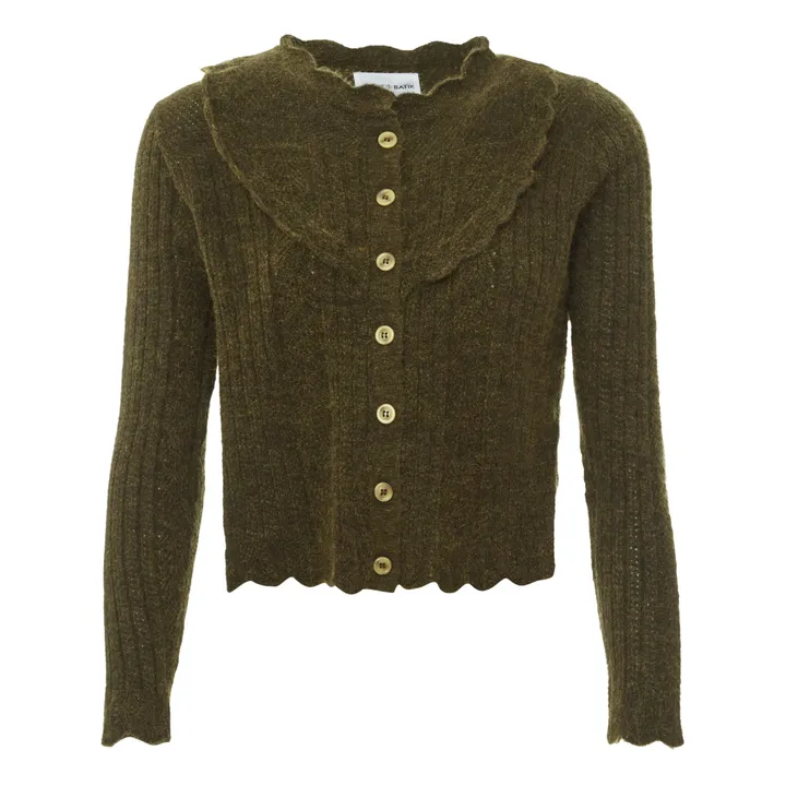 Antik Batik - Shilloh Wool and Mohair Cardigan - Khaki | Smallable