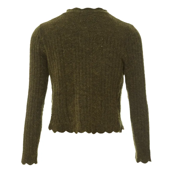 Antik Batik - Shilloh Wool and Mohair Cardigan - Khaki | Smallable
