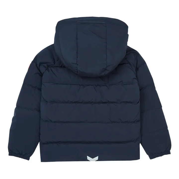 Töastie - Wïld Explorer Lunar Recycled Down Puffer Jacket - Navy blue ...