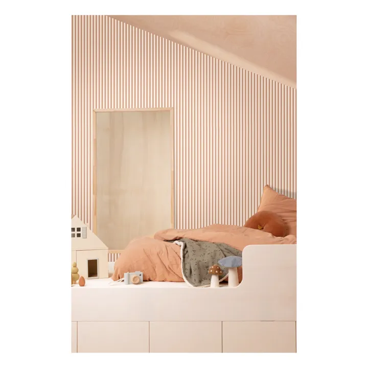 Maison Janette - Gustave Wallpaper Roll - Dusty Pink | Smallable