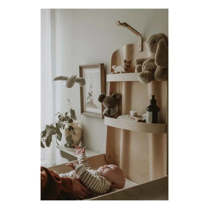 By BO design - Wall mounted changing table - natural | Smallable