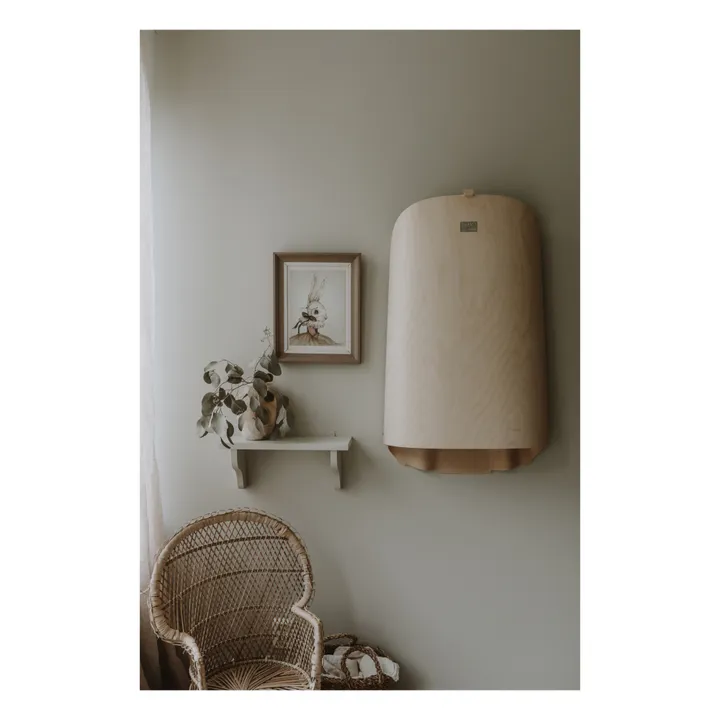 By BO design - Wall mounted changing table - natural | Smallable