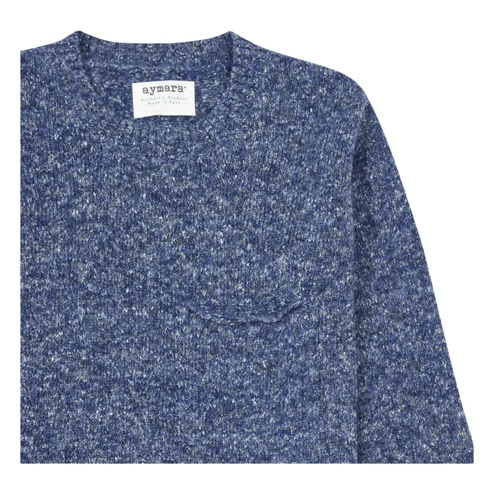 Aymara - Kiko Alpaca and Merino Wool Jumper - Navy blue | Smallable