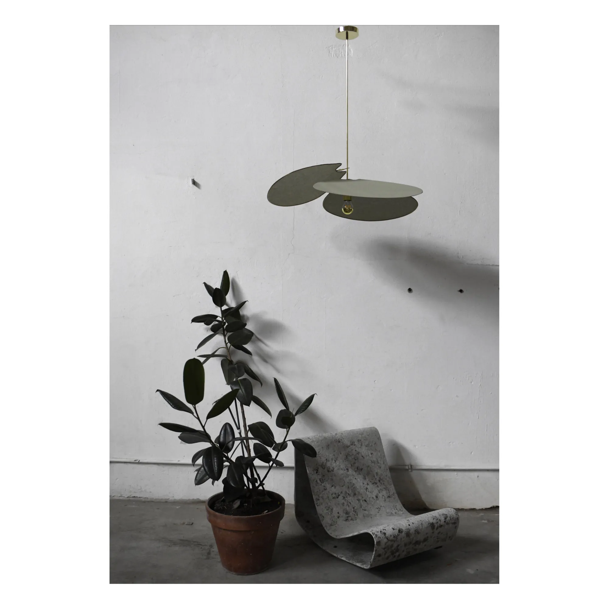 Georges - Suspension Pensée vert sauge - Sauge | Smallable