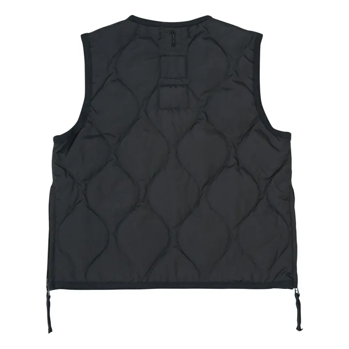 Taion - Military Quilted Vest - Black | Smallable