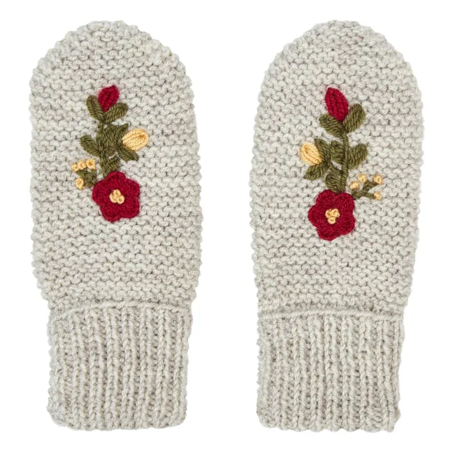 RKO - Hand Embroidered Cardigan - Ecru | Smallable