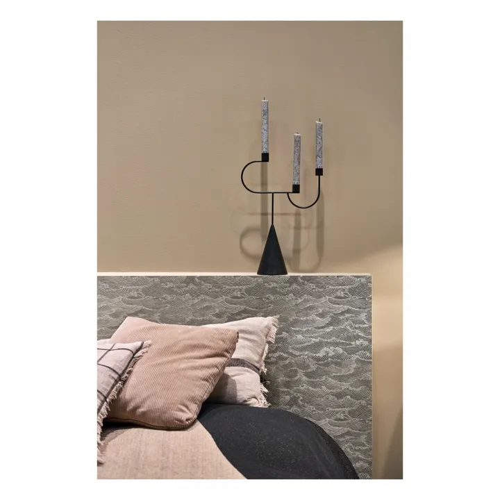 PaperMint - Waves Wallpaper Roll - 10 ml - Mid grey | Smallable