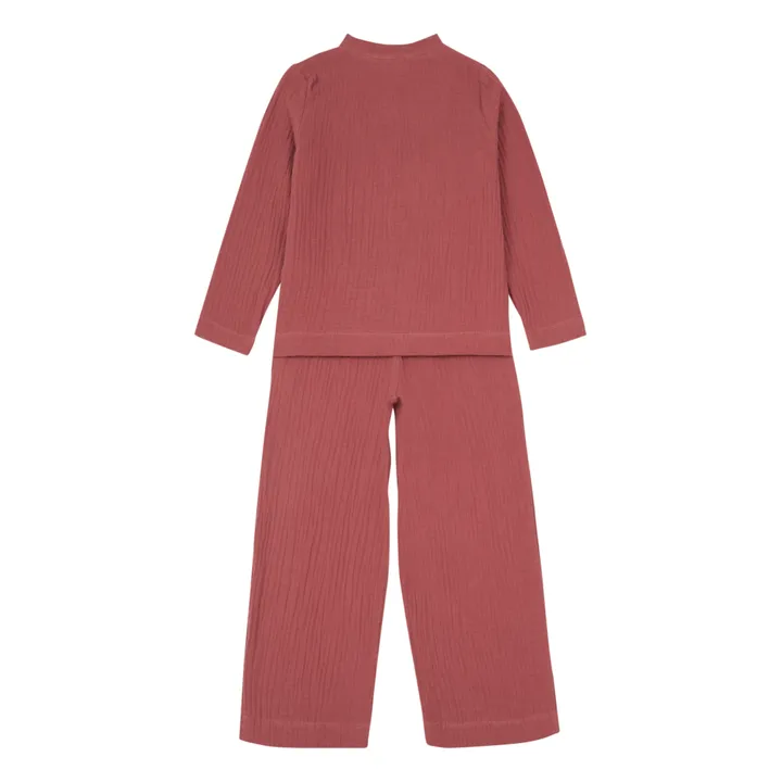 Risu Risu - Deli Double Muslin Pyjamas - Pink | Smallable