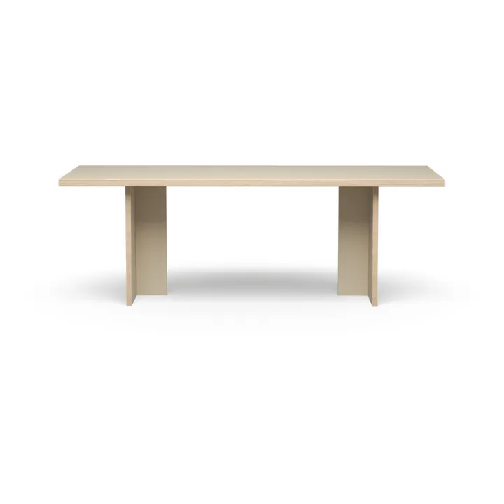 HKliving - Rectangular Dining Table - Cream | Smallable