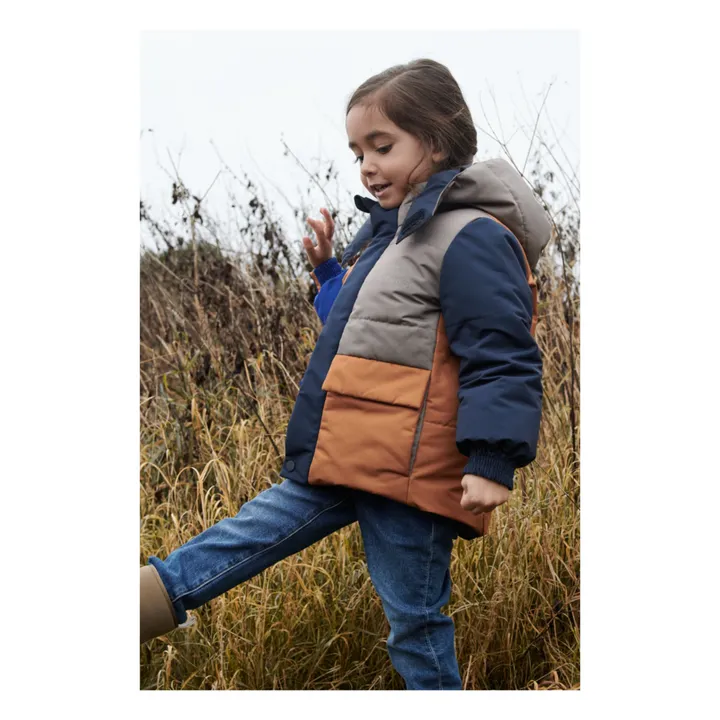 Liewood - Paloma Recycled Polyester Reversible Parka - Blue | Smallable