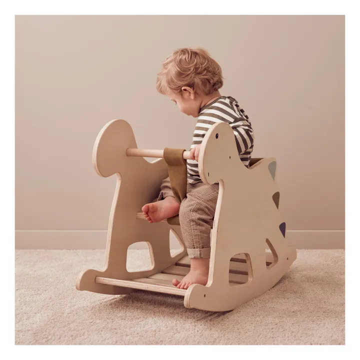 Kid's Concept - Wooden Dinosaur Rocking Toy | Smallable