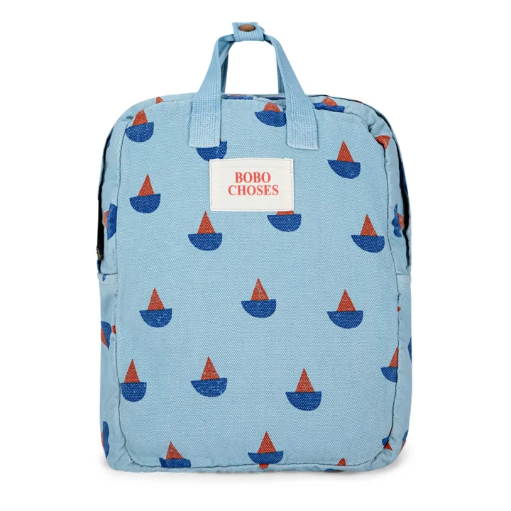 Bobo Choses - Boats Backpack - Light blue | Smallable