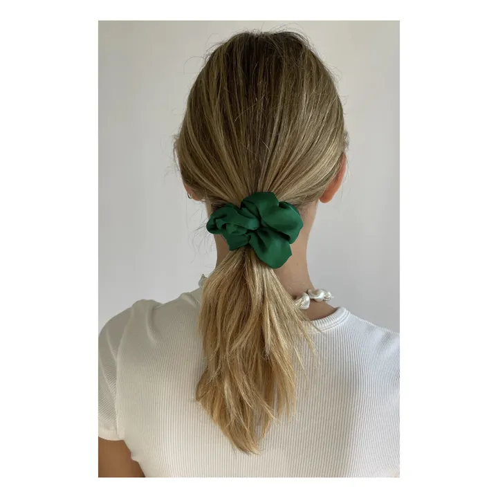 Donni - Chouchou Satiné - Vert | Smallable