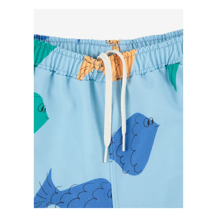 Bobo Choses - Fish Swimming Trunks - Light blue | Smallable
