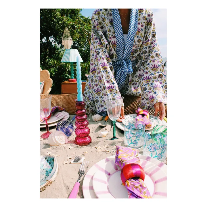 Anna + Nina - Magic Plate - 22 cm - Pink | Smallable